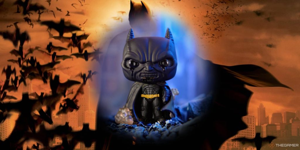 Batman Begins Fear Toxin Batman turned into anniversary funko pop - Fyuu