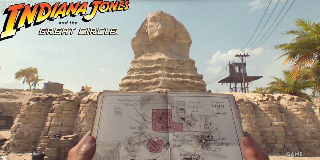 The map of Indiana Jones and the Great Circle is one of the best assets ...
