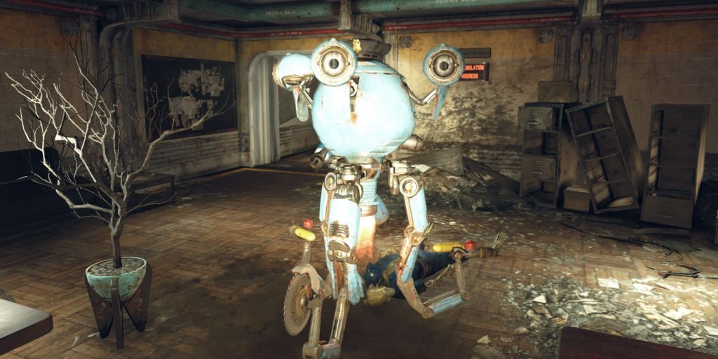 Fallout player builds Mr. Handy of LEGO - Fyuu