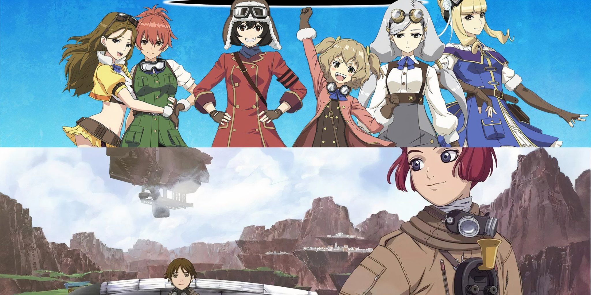 The best anime about aviation and aircraft - Fyuu