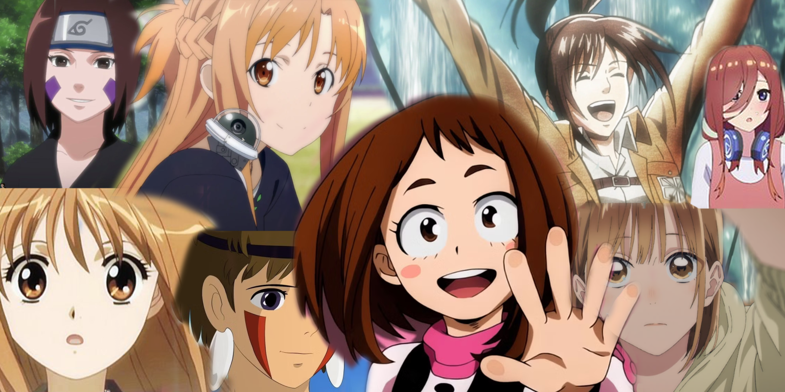 Best Anime Female Characters With Brown Hair - Fyuu