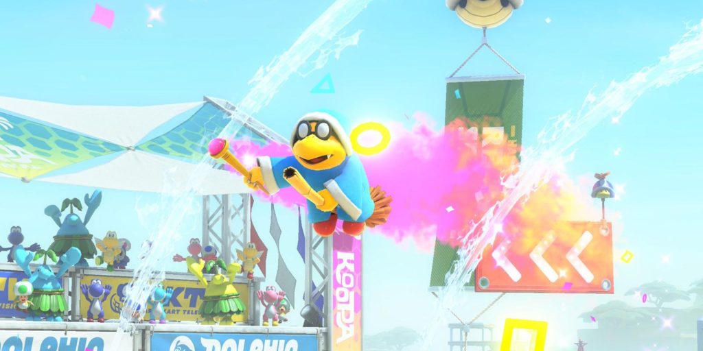 How easily get the item Kameka in the world of Mario Kart - Fyuu