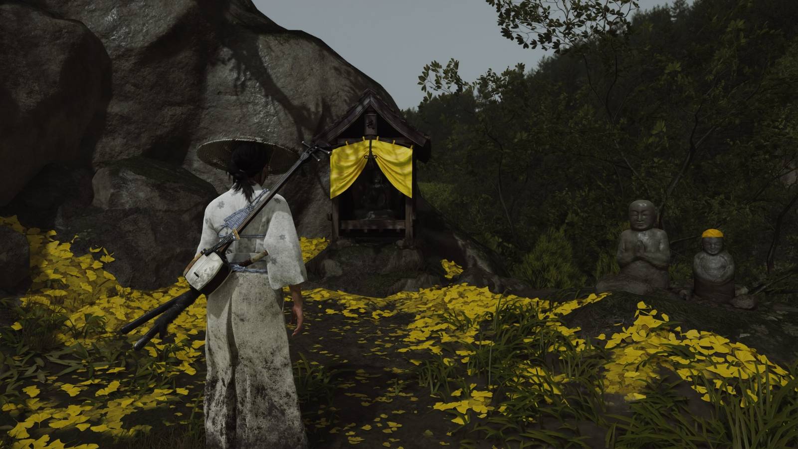 How to climb on Stone Spire shelter in the spirit of yotei - Fyuu