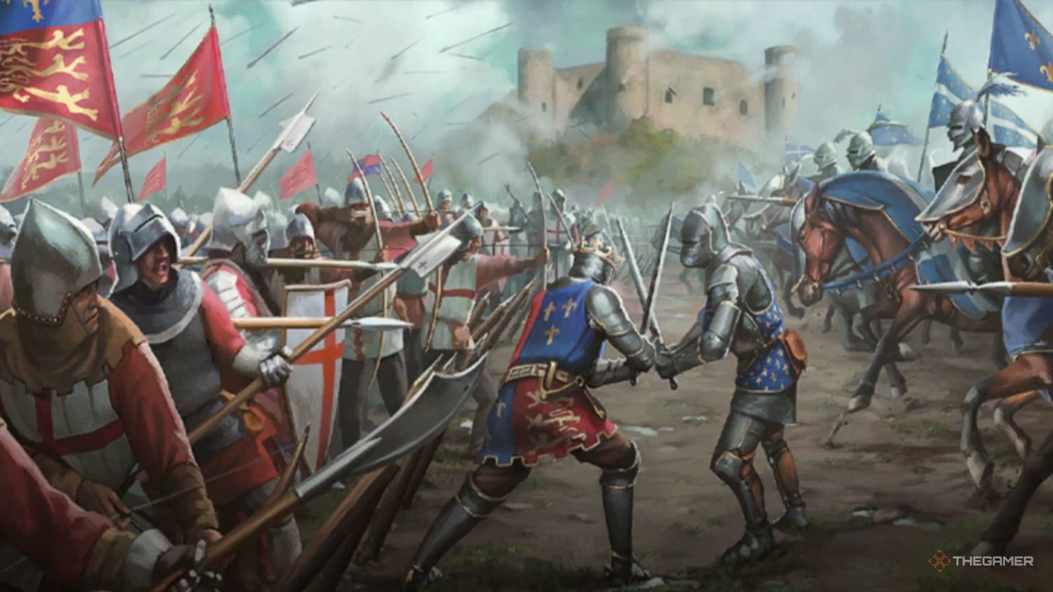 Overview of the Hundred War in Europa Universalis 5 - Fyuu